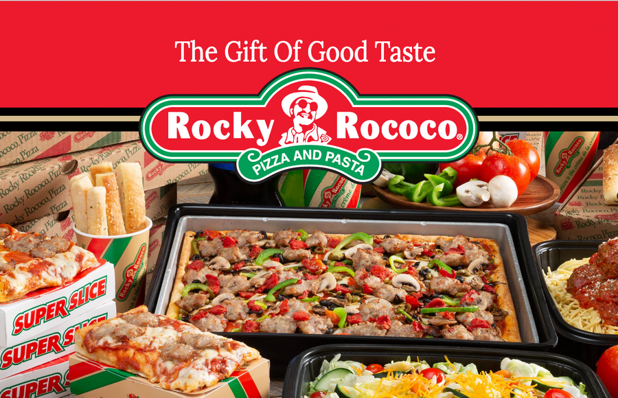 Rocky Rococo Gift Cards – Rocky Rococo Restaurants
